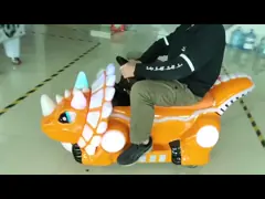 Coin Operated Battery Dinosaur Rides Amusement Park Rides