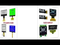 China High Precision Small OLED Graphic LCD Display Module FSTN Positive Polarizer Type for sale