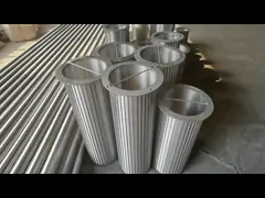 Effettiva SUS Full Weld Wedge Wire Screen in condizioni di lavoro ad alta pressione