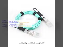 Cable Assembly QSFP-40G 100G 200G  1m 2m 3m 5m 10m  OM2 OM3 OM4 AOC Active Optical  Custom Cable  QSFP+ QSFP28 QSFP56 QSFP-DD
