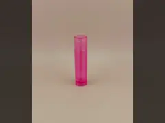 China Small Smooth Clear Rose Lip Balm Packaging for Lipsticks for sale