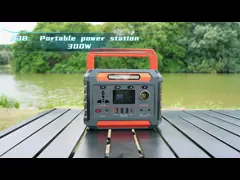 China 300W Portable Solar Generator 288Wh With Cigar Lighter Solar Power Pure Sine Wave Inverter for sale