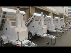 solar security camera trailer