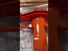 4685263 4450651 EX1200-6 Excavator Bucket Hydraulic Cylinder With Pipline And Clamp