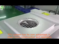 AMBER クラス100 ガルバン化鋼 46KG フィルターファンユニット AC 220V/50HZ