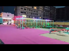 Outdoor Park Fitness and Entertainment Facilities Single-plank Bridge on Sale