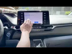Integración OEM y retrofit Interfaz Android para Toyota Sienna 2018-2021 Camry, RAV-4 Soporte multimedia en el automóvil YouTube, NetFlix, cámara de 360 grados
