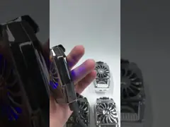 China H15 Mobile Phone Back-clip Air-cooled Game Cooler Turbo Hurricane Cooling Fan Radiator with Built-in Battery for sale