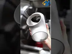 Stainless Steel Butt Welded Pipe Fittings Equal Tee