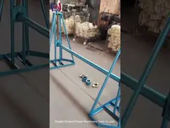 China Detachable 100KN Cable Reel Stand Cable Drum Reel Cable Roller Stand To Release Wire for sale