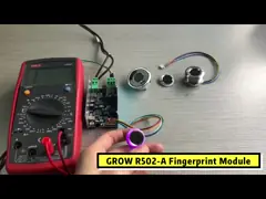 China GROW K215-V1.3 DC10-30V Fingerprint Access Control Board +R502-A Fingerprint Module For Automobile Control Access control for sale