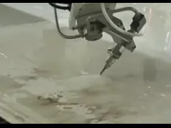 China 5 Axis CNC Waterjet Cutting Machine Water Jet Cutting Machine for 45 Degree Cutting for Stone Metal Glass Plastic for sale