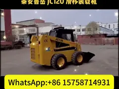 JC120  Skid Steer Loader 1200kg with Weichai Engine and Attachments For Sale