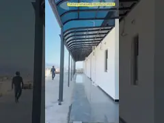 China Weather Resistant DIY Polycarbonate Awning For Sleek Modern Sun Rain Protection Grey Solid Sheet Roofing And UV Protection for sale