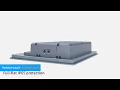 China Fanless 15" Panel PC I5-8260U 6 COM, 4 LAN Industrial Computer With 6 COM & 4 LAN Ports For Industrial Use for sale