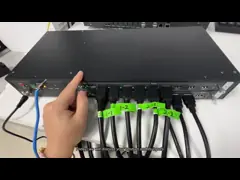 Controlador de Video Wall Bitvisus 4K60 8 entradas 9 salidas Rs232 HDMI/DP Red Web Control Matriz de Video Wall 2x2