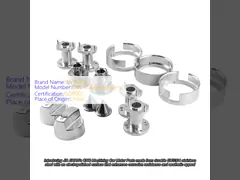 CNC Machining Car Motor Parts Stainless Steel SUS304 Parts With Electropolished Surface