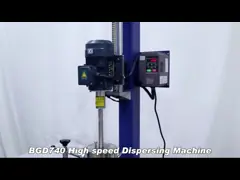 550W - 2200W Máquina de dispersión de alta velocidad Máquina mezcladora de líquidos de pintura dispersión