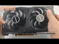 PCWINMAX Radeon RX 580 8GB GDDR5 Graphics Card – Smooth 1080p Gaming with Polaris Power