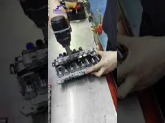 Disassemble the valve body