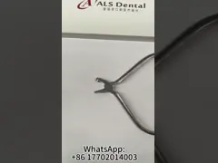 China Stainless Steel Dental Instruments for Ortho Braces A Dentistry Orthodontic Hole Thermal Forming Plier Arc Cutting Pliers for sale