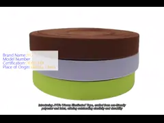 Banda elástica tejida de poliéster cinturón negro para tela