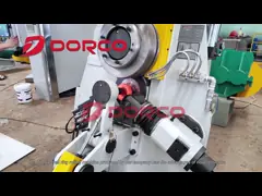 China Vertical Ring Rolling Machine for Seamless Rings with Hydraulic or Pneumatic Drive for sale