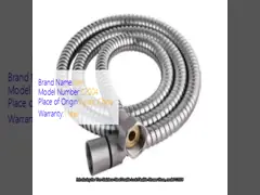 China Stainless Steel Double Lock Flexible Shower Hose For Bathroom Return And Replacement for sale