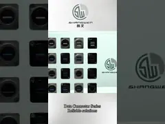 China USB 2.0 Zinc Alloy Square Data Connector for Dustproof Audio Data Housing Material for sale