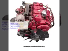 Diesel Engine 4BT 3.9L 4 Cylinder Reconditioned 4BT Motor for cummins