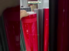 TPU Ferrari Red NASIDO FILM Self Healing Color Wrap for Car Paint