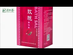 China Pink Natural Plant Foot Bath Salt 28g×40pack Whitening Skin SPA Bath Salt for sale