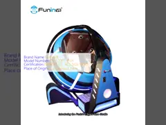 1인칭 가상현실 시뮬레이터 금속 구조와 최대 용량 100-500kg 경험