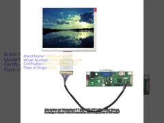 Customized 5.7 Inch RGB 40pins TFT LCD Display Screen optional With driver Board