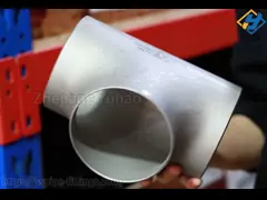 Stainless Steel Butt Welded Pipe Fittings Equal Tee