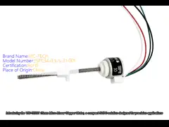 15mm diameter micro Linear Stepper Motor with 5VDC Lead Screw Bipolar with plastic slider