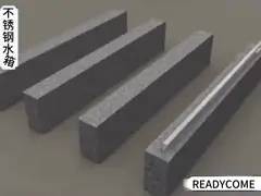 China 10T Capacity 304 Stainless Steel Water Tank Custom Sizes 125L-1.5M L for Municipal Supply for sale