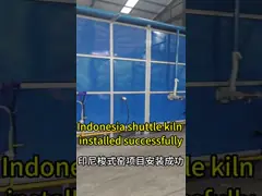 China PID Temperature Controller Controlled Shuttle Kiln with Programmable Firing Cycle and Full-automatic Control Mode for sale