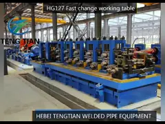 Precision Tube Mill for Stainless Steel Pipes 25-60mm Diameter