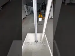 China Double Wing Free Fall Carton Drop Impact Tester Machine For Package Weight Analysis for sale