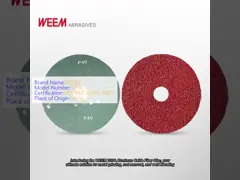 DISCO DE FIBRA DE ÓXIDO DE ALUMÍNIO / DISCO DE FIBRA / DISCO DE LIXA PARA MOAGEM DE METAL / REMOÇÃO DE FERRUGEM