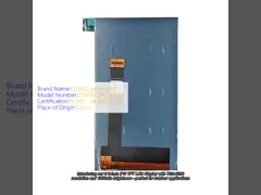 5.0 Inch 720x1280 Resolution IPS Screen TFT LCD Display Optional Touch Panel