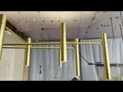 China Restaurant Tea Room Ceiling Lamp Modern Simple Style Acrylic Glass Ball Chandelier for sale