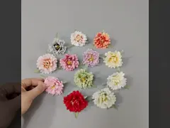 China Simulated Forest style Little Peony Flower Wedding Flower Wall Road Guide Decoration Fake Flower Handmade Gift Box DIY Silk Peony Flower for sale