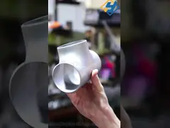 Stainless Steel Butt Welded Pipe Fittings Equal Tee