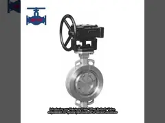 Stainless triple offset butterfly valve