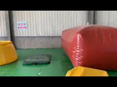 China PVC Rectangular Flexible Water Bladder Tank 100L-50,000L Capacity Leak Proof Liquid Storage Container for sale