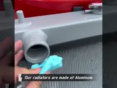 SH210-6 water radiator