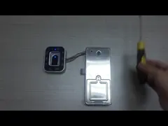 Cerradura eléctrica para gabinete con huella dactilar GROW G12 para oficina, hogar y banco