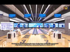 China Interactive indoor bowling game center ALL-IN-ONE for sale